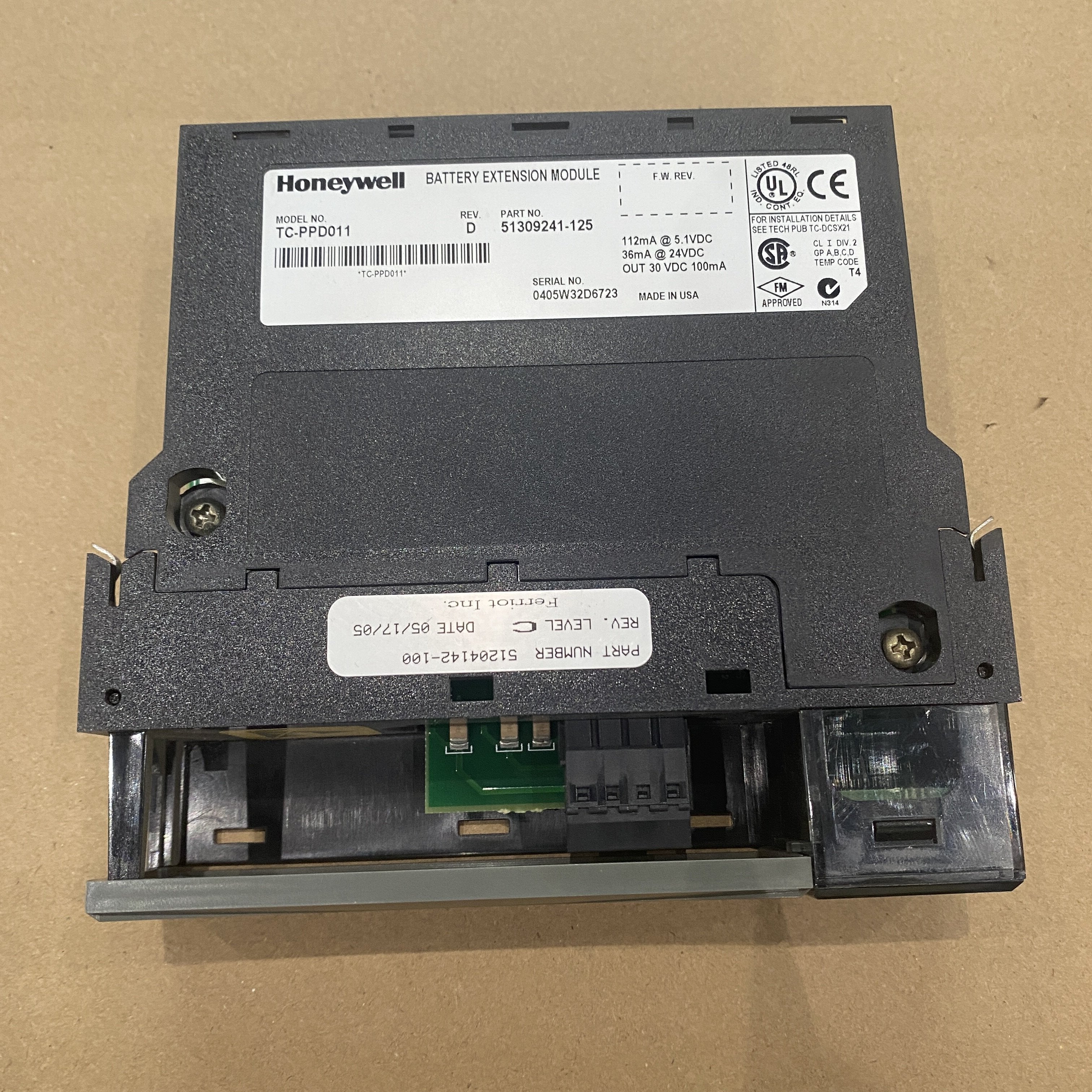 Honeywell TC-PPD011 Module – Pulingma Automation
