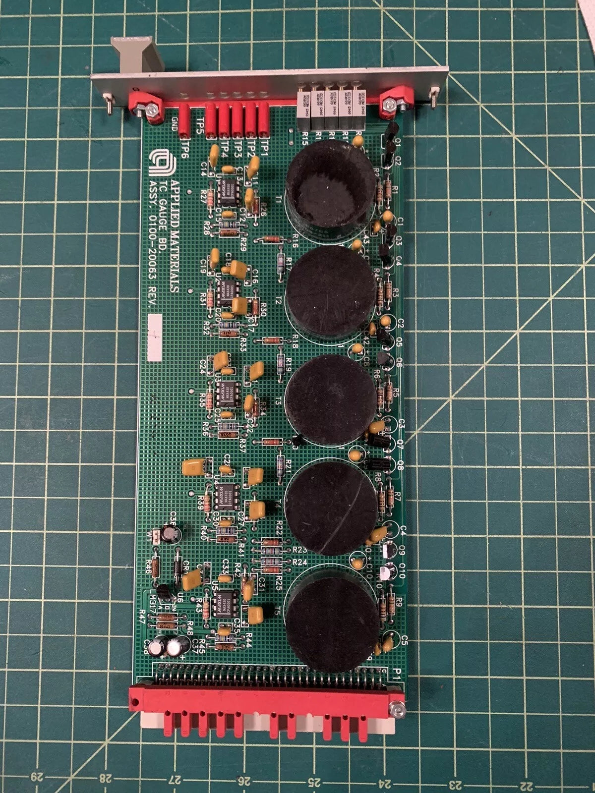 AMAT Applied Materials 0100-20063 5CH TC Gauge PCB Card – Pulingma Automation