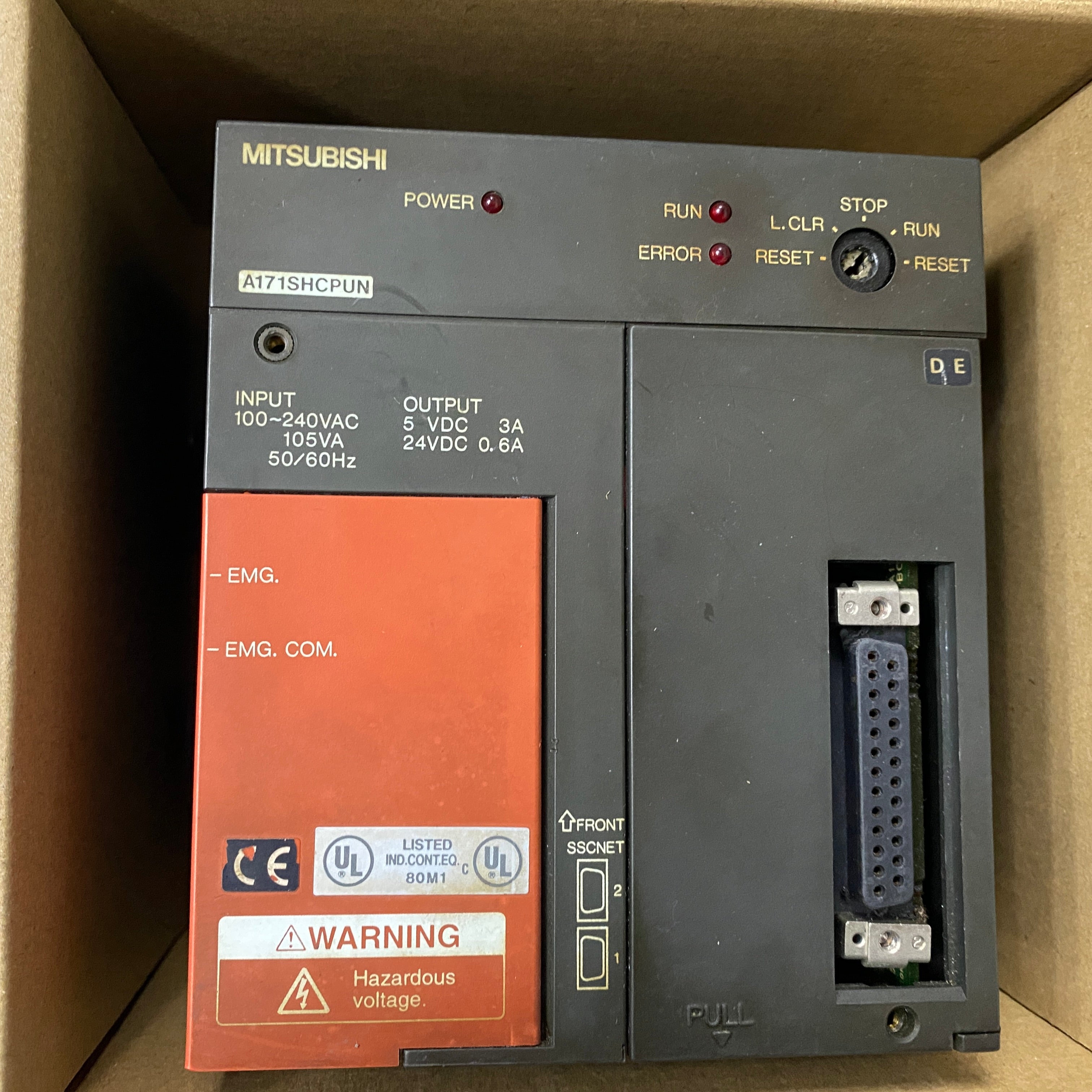MITSUBISHI A171SHCPUN PLC MODULE – Pulingma Automation