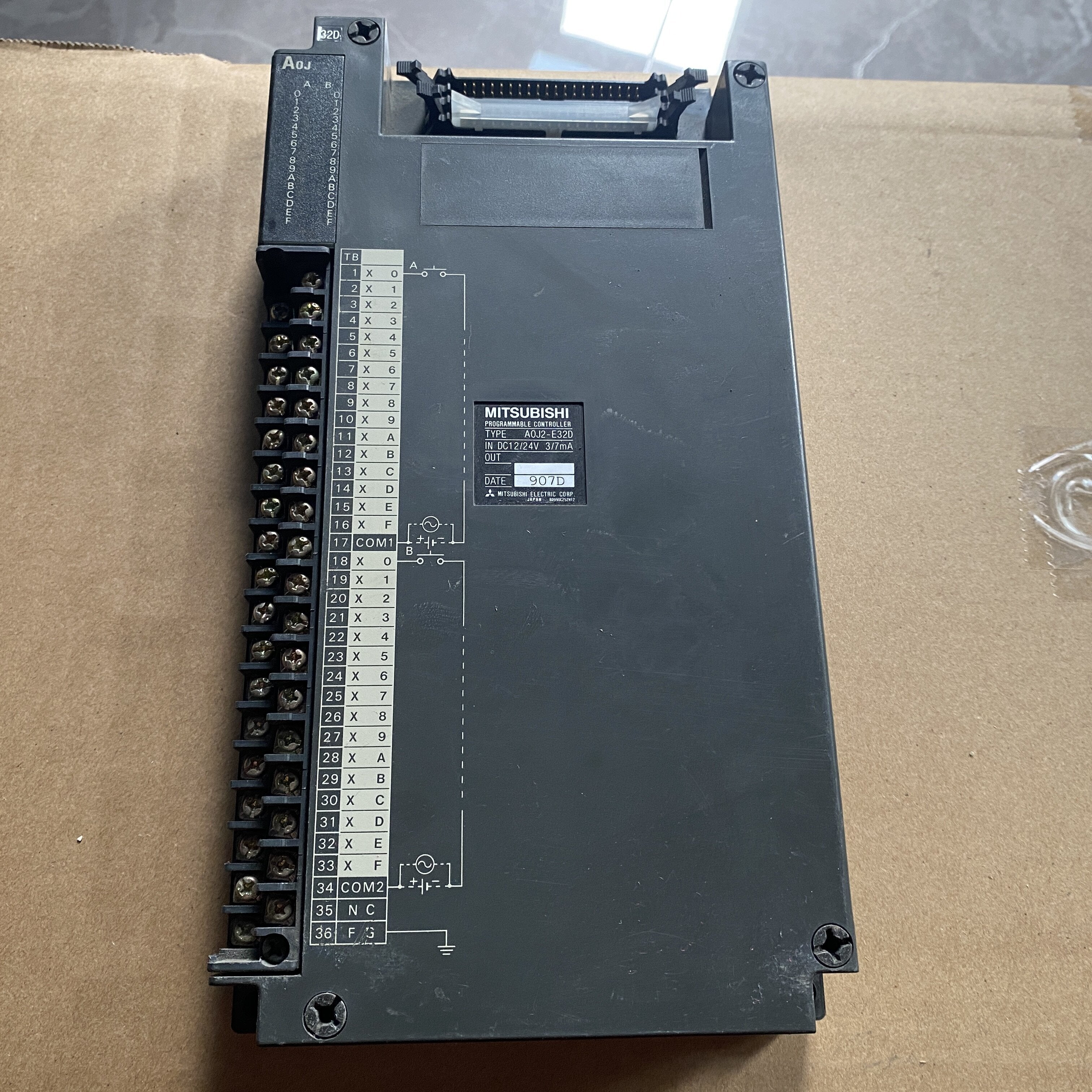 Mitsubishi Melsec Programmable Controller A0J2-E32D – Pulingma Automation