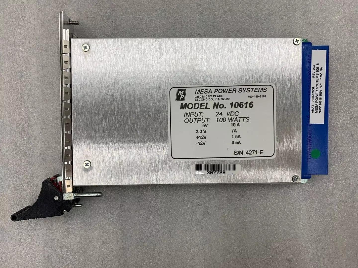 AMAT 0190-07906 Mesa Power Systems – Pulingma Automation