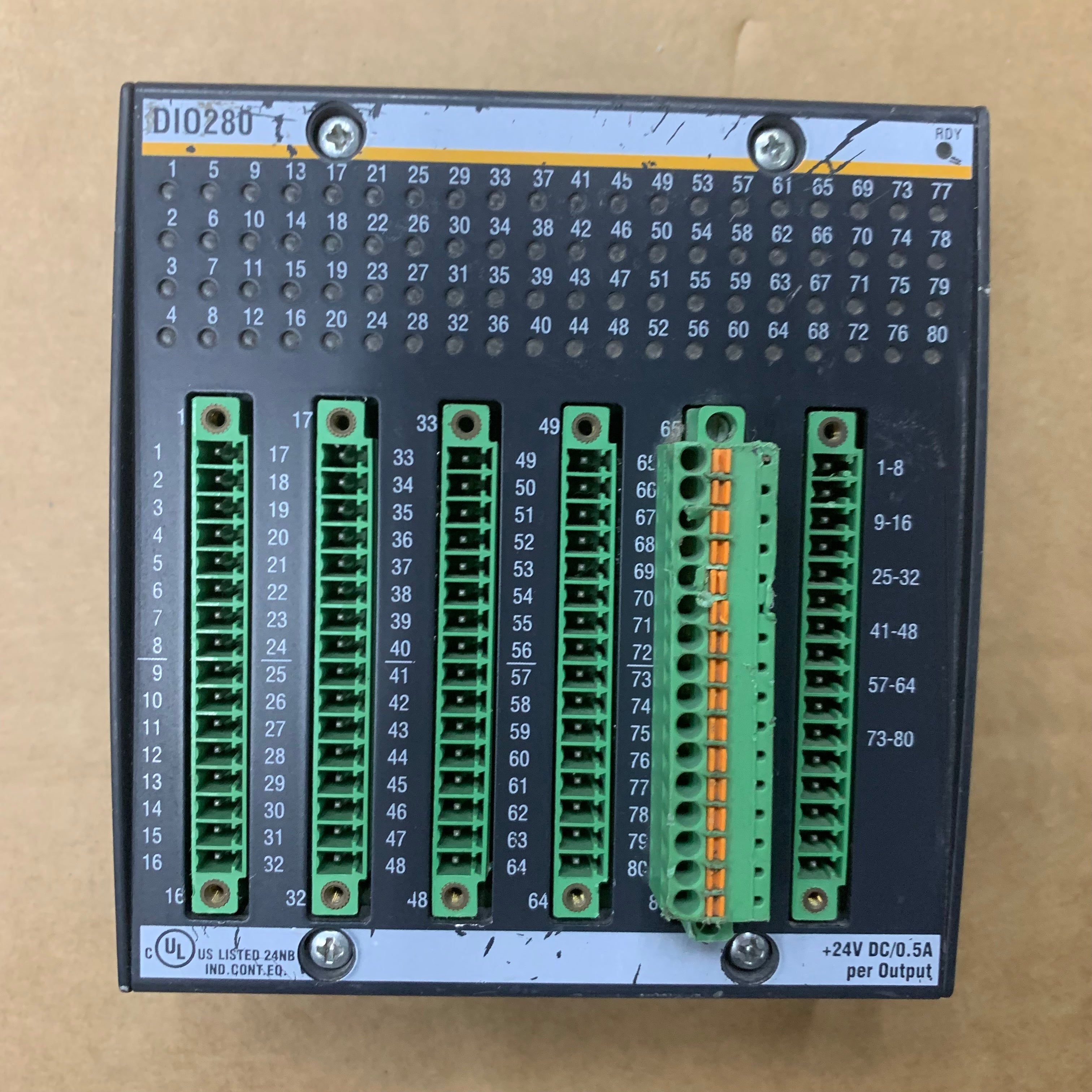 BACHMANN DIO280 DIGITAL INPUT OUTPUT MODULE – Pulingma Automation