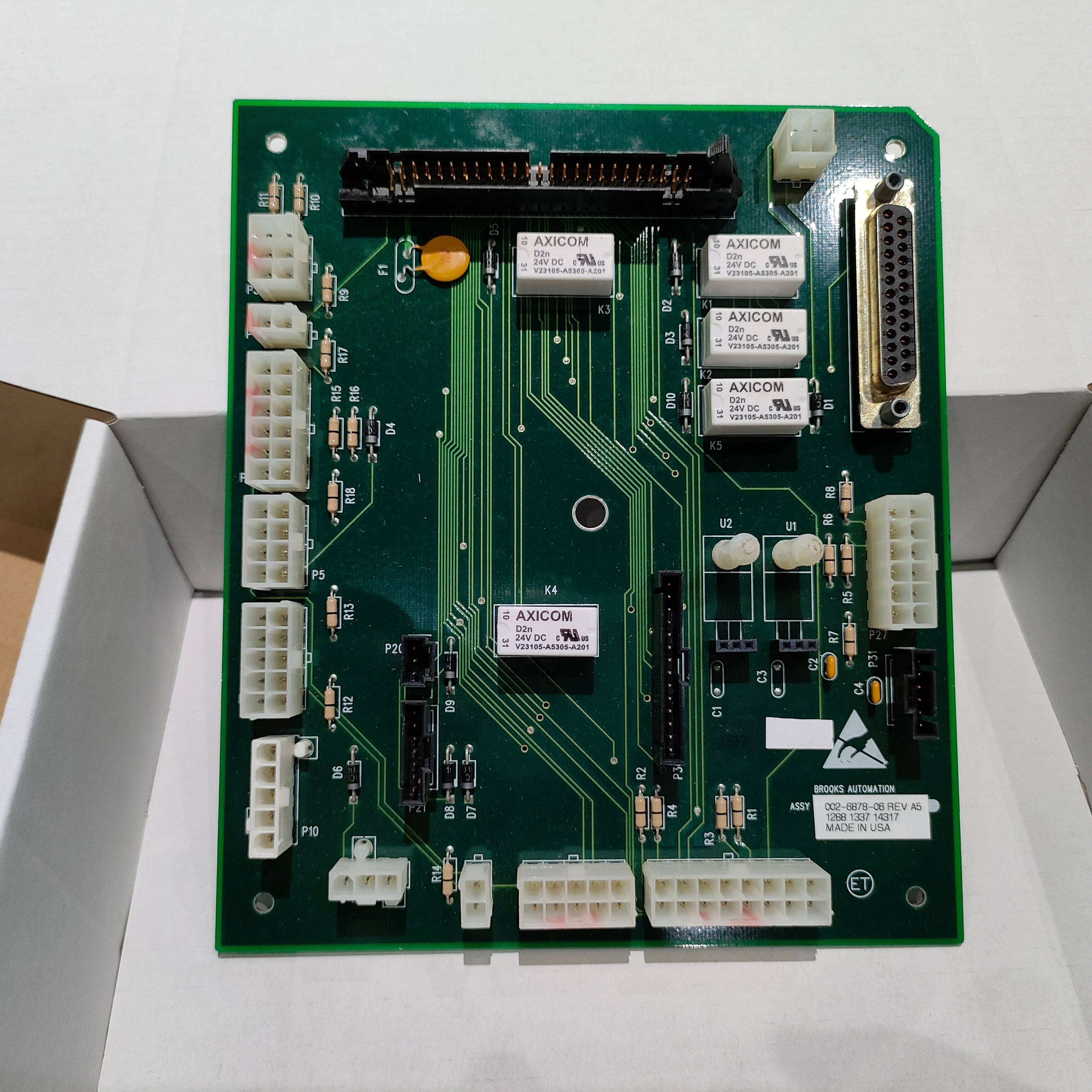 Brooks 002-6878-06 Wafer Load Port Fixload PCB – Pulingma Automation