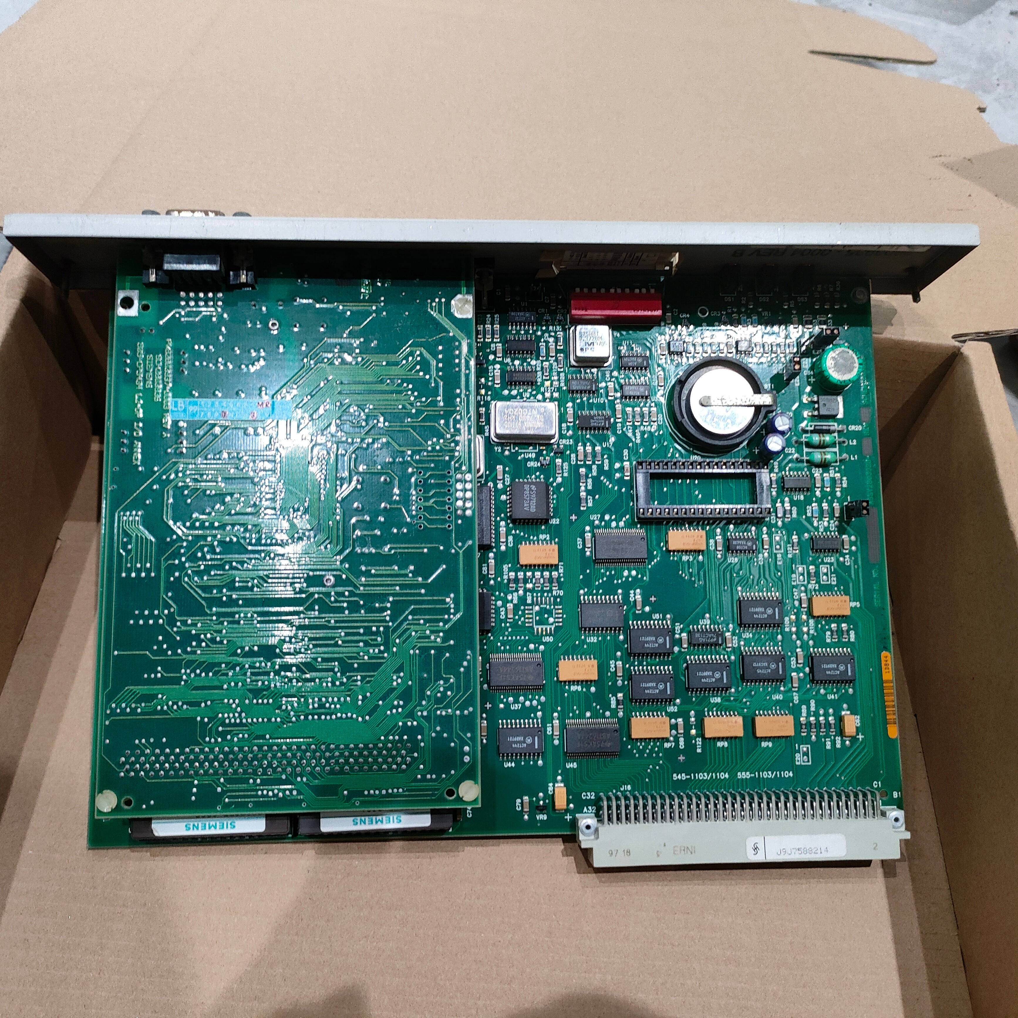 Siemens Simatic 555 555-1103/1104 Processor Module – Pulingma Automation