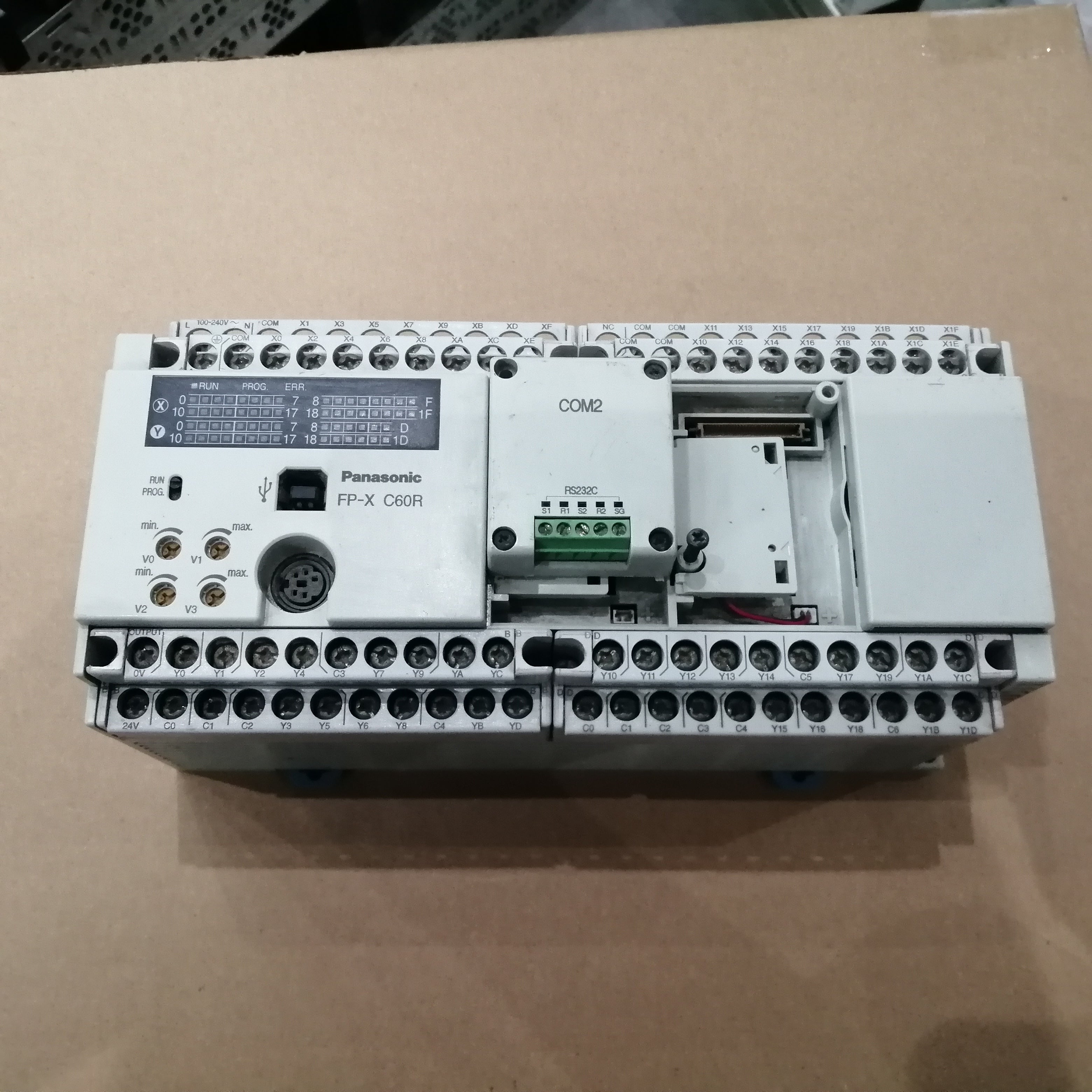 PANASONIC MATSUSHITA ELECTRIC AFPX-C60R PLC – Pulingma Automation