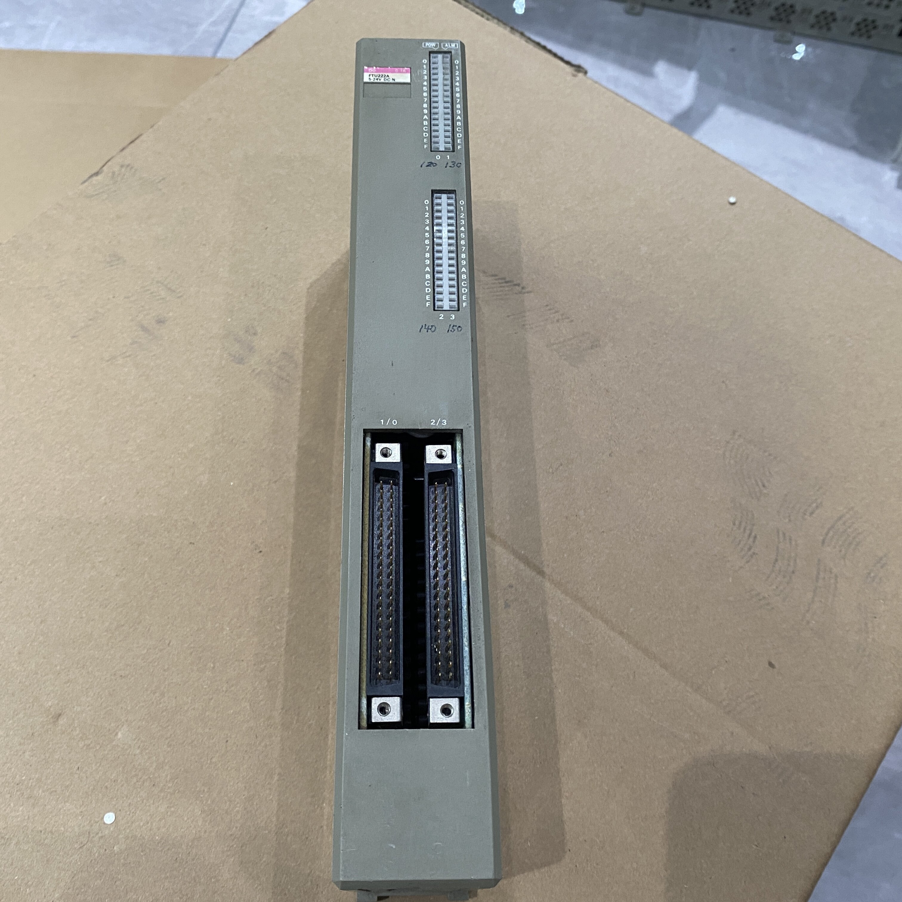 FUJI FTU 222A MICREX-F TRANSISTOR OUTPUT MODULE – Pulingma Automation