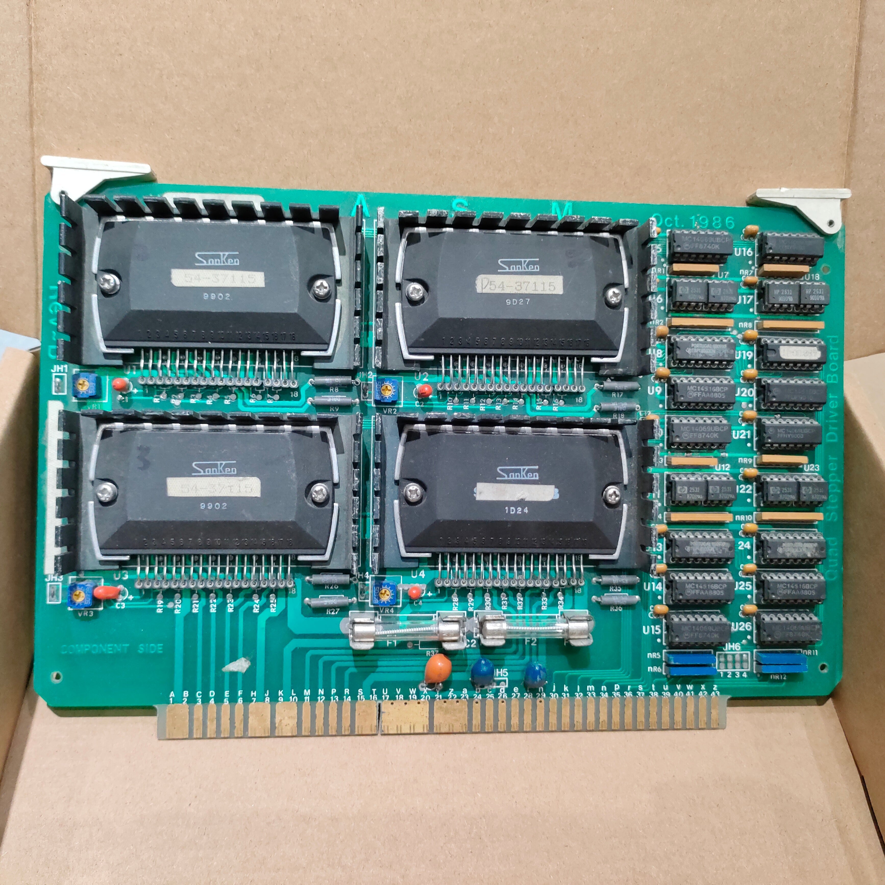 ASM 64-20166 Quad Stepper Driver Board – Pulingma Automation